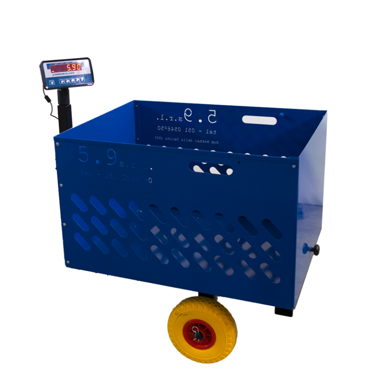Transportable weighing system for chicken - 5.9 Tassinari Bilance